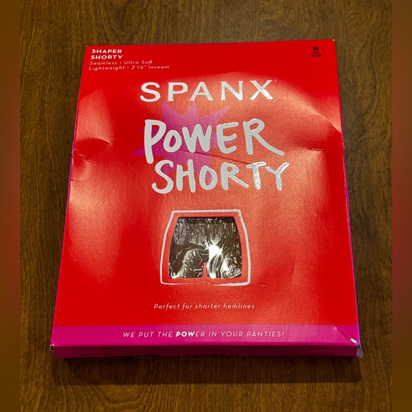 SPANX | Intimates & Sleepwear | Spanx Power Shorty Size Medium Color ...